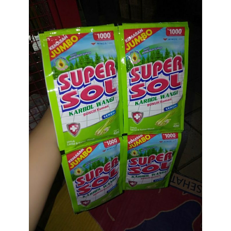 Supersol SACHET 1000 42ML | Shopee Malaysia