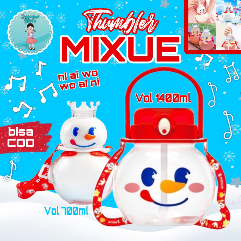 TUMBLR Tumbler Mixue Snow King Viral 700ml Limited Edition | Shopee ...