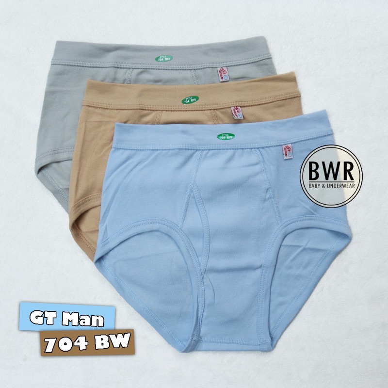 [1 Pcs] GT MAN - UNDERWEAR GT MAN 704 BW Men's CD | Briefs | Underwear ...
