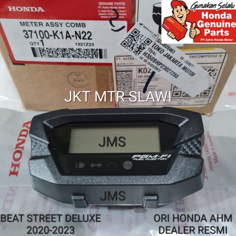 37100-k1a-n22 meter assy speedometer assy Beat street deluxe 2020-2023 Original honda hgp ...