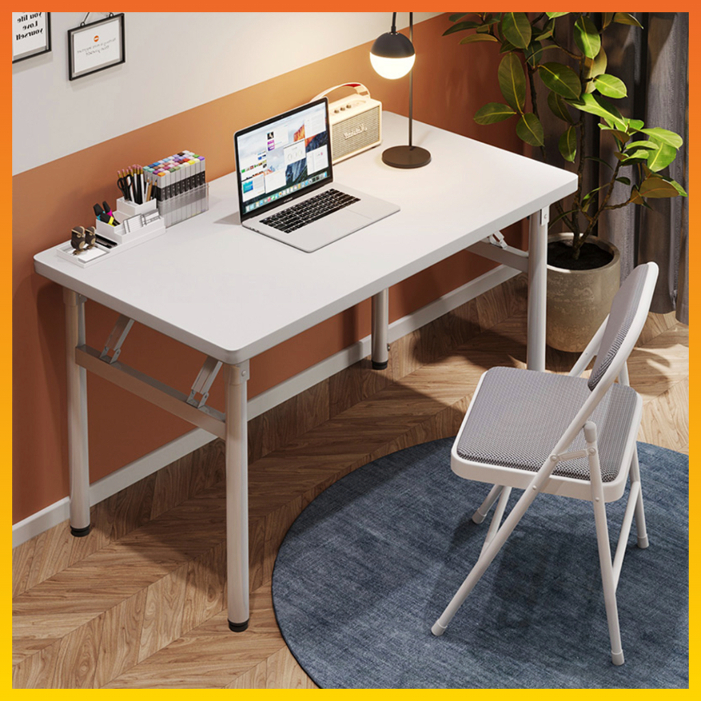 Study Desk Office Desk Portable Folding Work Desk Computer Desk ...