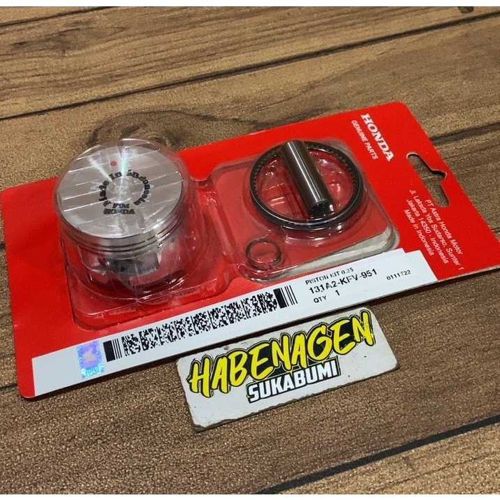 Piston piston kit ring set legend 2 revo 100 supra fit old new os over ...