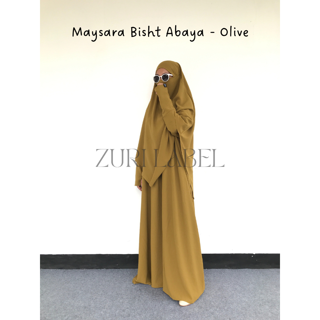 Maysara BISHT ABAYA (ABAYA ONLY) SERIES I BY ZURI LABEL | Shopee Malaysia