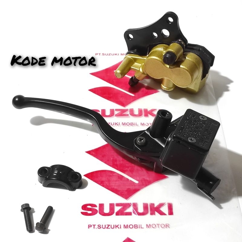 Front Caliper+Brake Master Set Front Suzuki Shogun 125 SP New, Shogun 125 FL, | Shopee Malaysia