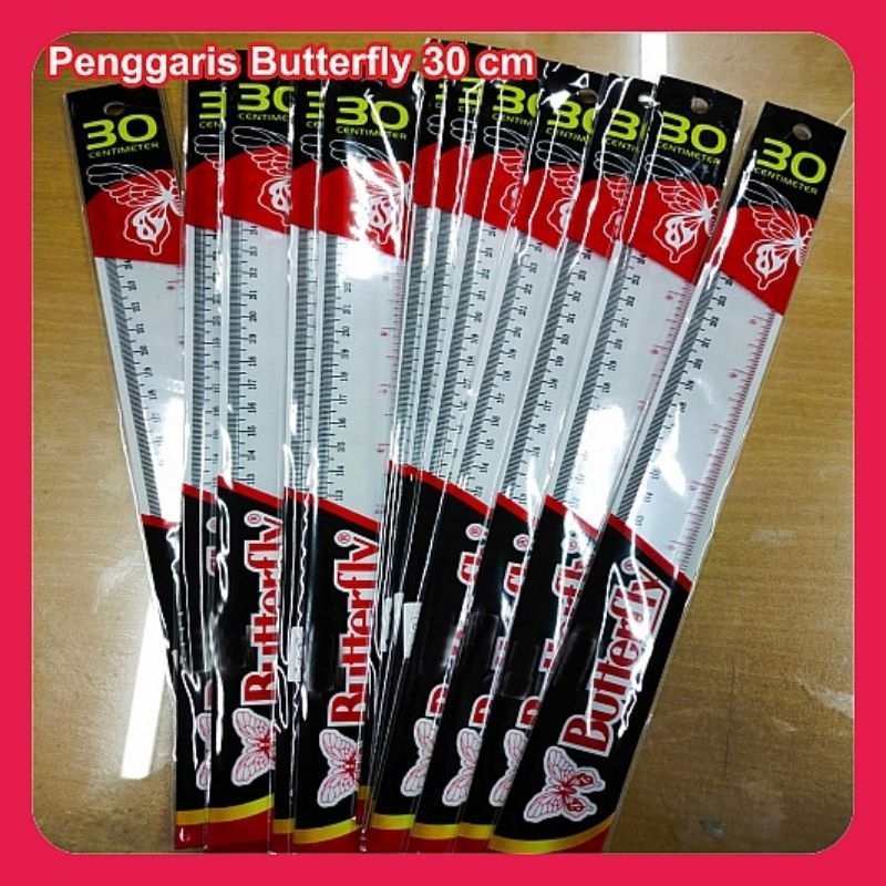 Butterfly Ruler 30CM | Shopee Malaysia