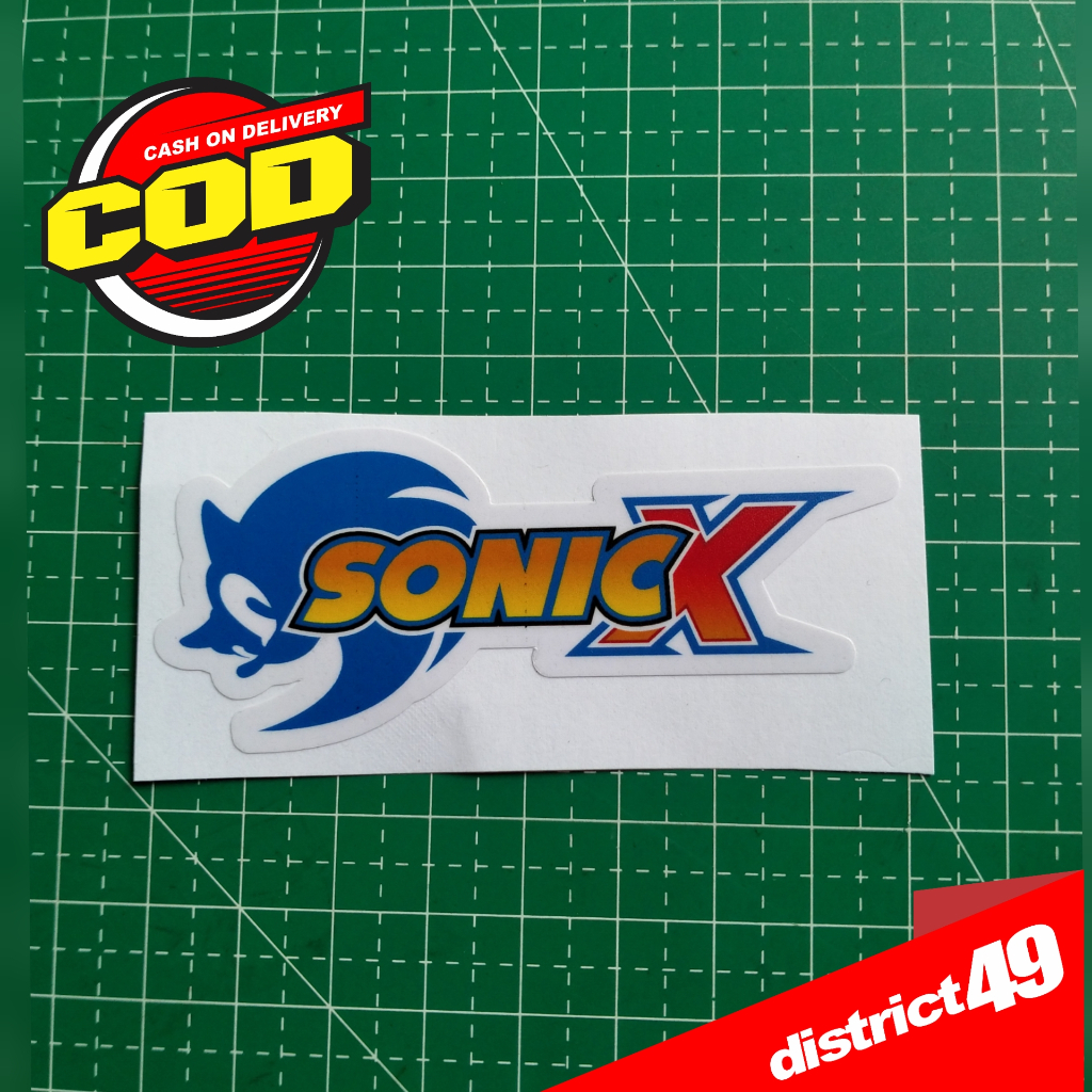 Print Cut SONIC Sticker Glossy Lamination Thick Material Waterproof For ...