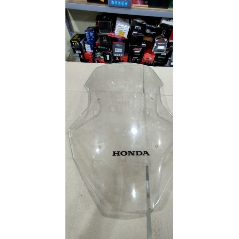 Visor windshied original ahm honda adv 150-motor Driven visor, Smooth ...