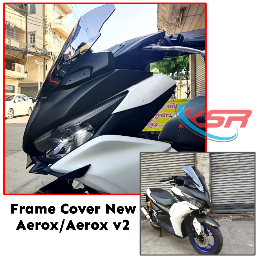 Frame cover Windshield New aerox/NVX v2,Mask cover New aerox model XMAX ...