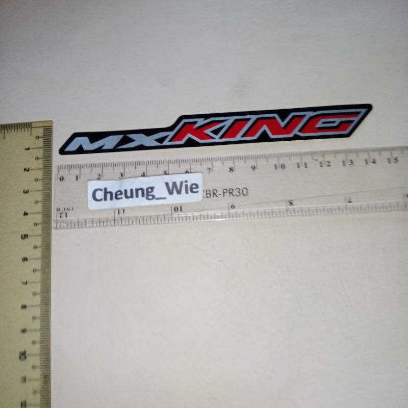 Small MX king Logo Sticker, unit price, 1 piece oem quality | Shopee ...