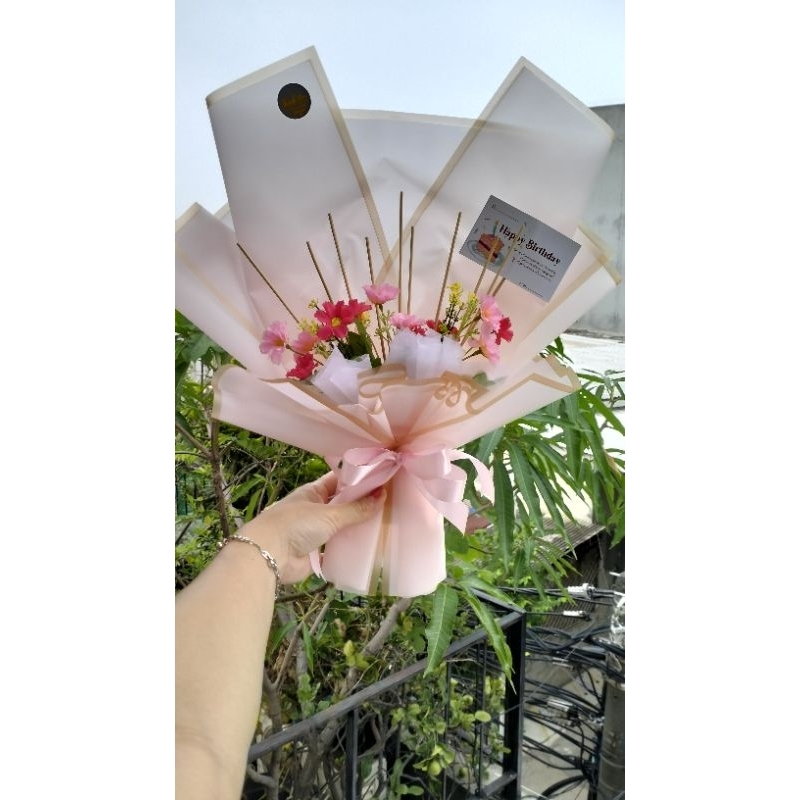 Empty Bouquet / Snack Bouquet Frame / Bouquet / Bucket | Shopee Malaysia