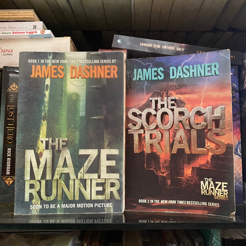 [Original Used Book] The Maze Runner Series by James Dashner | Shopee ...