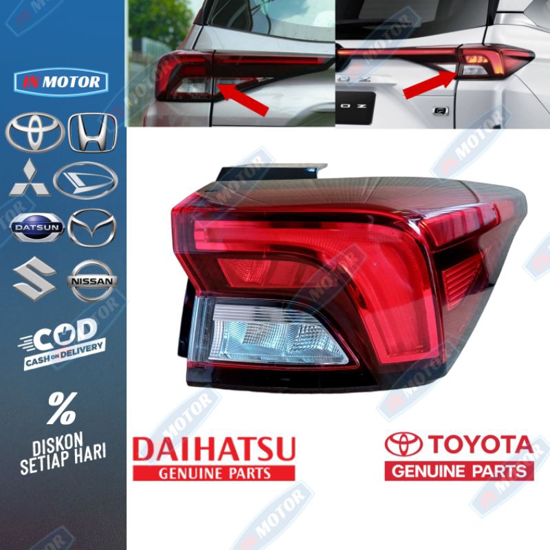 Stoplamp avanza / xenia / veloz 2022 2023 Copotan original 100% rear ...