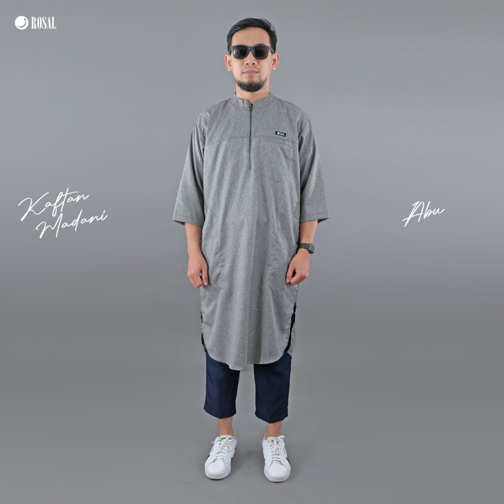 KEMEJA Madani Pakistani Kurta Kaftan Gamis by Rosal Kemko Muslim ...