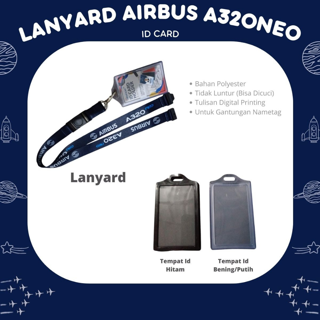 Lanyard Airbus A320 2cm Airport office id Tourism technique FA Plot ...