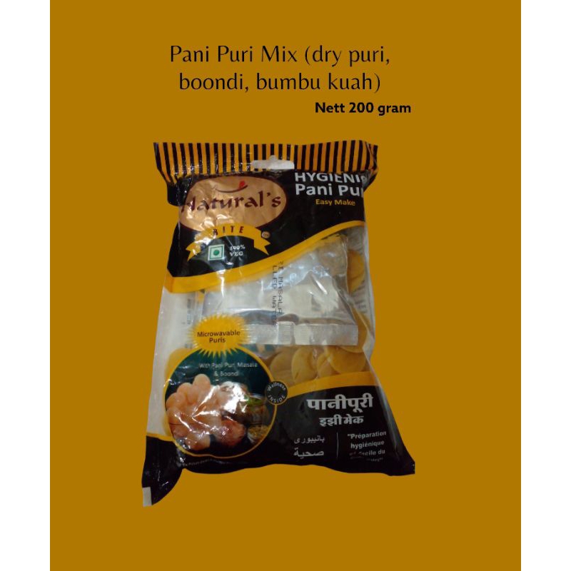 Pani Puri Mix Complete With Spices And Snacks | Shopee Malaysia