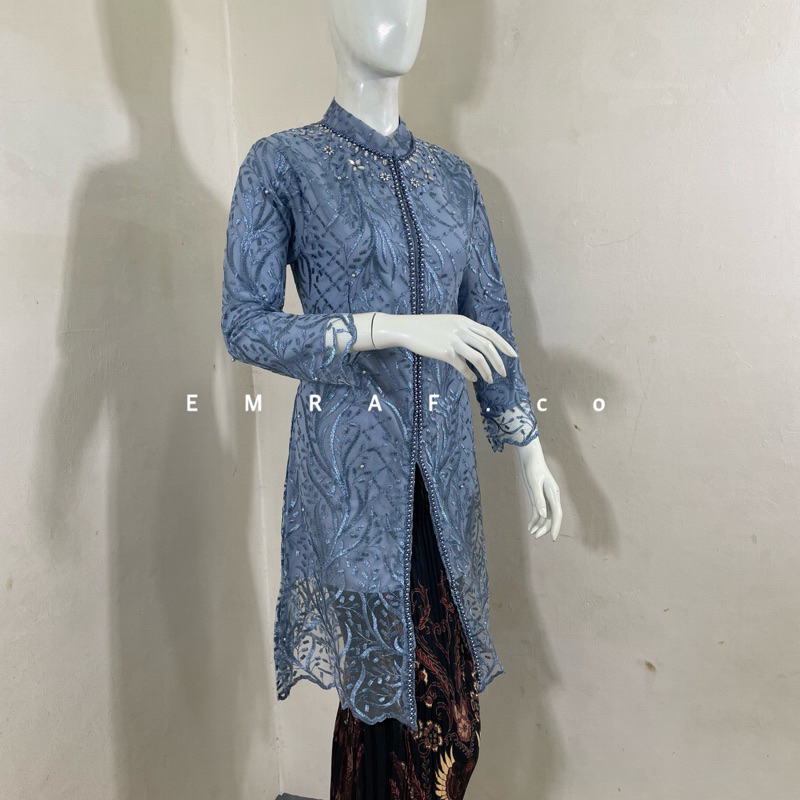 Tunic kebaya/tile Brocade kebaya/Latest kebaya/modern kebaya/tile ...