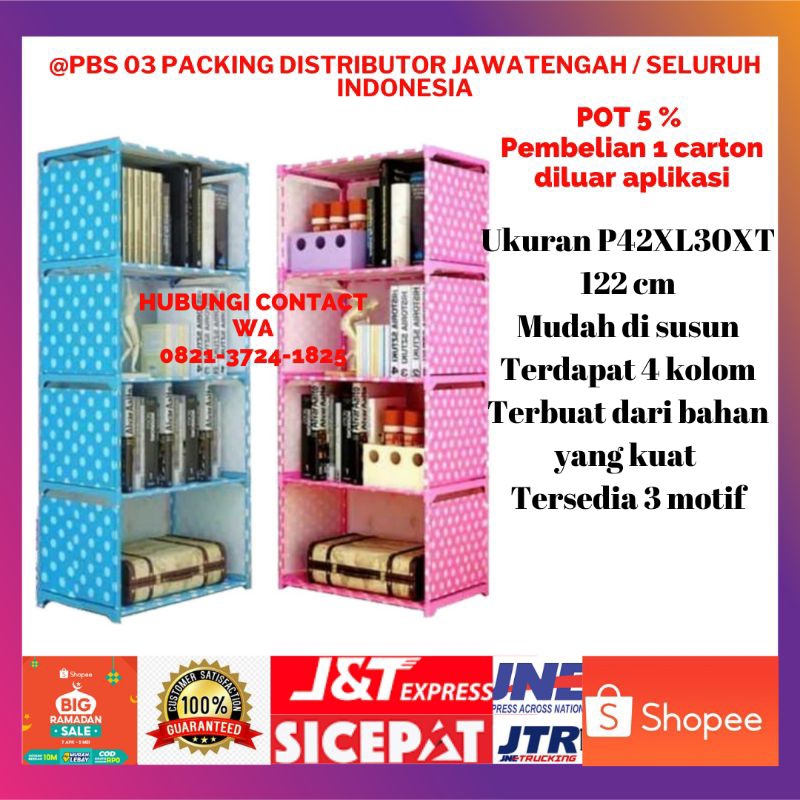 Viral! Gsf Multifunction Bookshelf (G-4205) | Shopee Malaysia