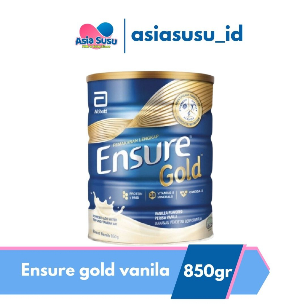 Ensure GOLD VANILLA CHOCOLATE 850GR [800GR] / 380GR | Shopee Malaysia