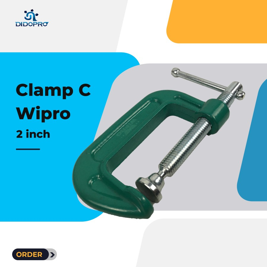 KAYU Vise C clamp G clamp 2 inch Iron Welding Wood clamp Original ...