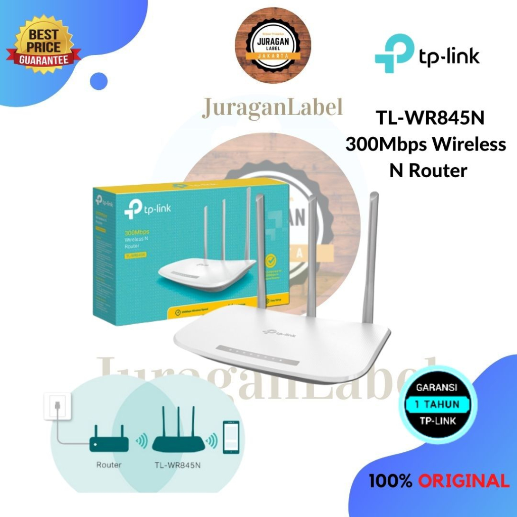 Tp-link TL-WR845N WiFi Router N Wireless Access Point TPLINK 300Mbps ...