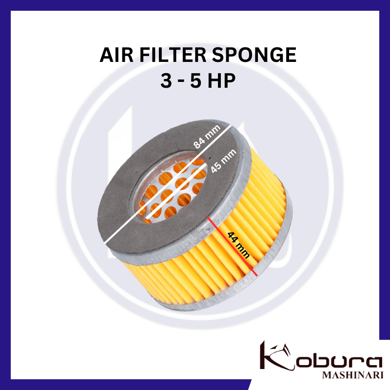 Air Filter Sponge 3-5 HP Air Compressor Air Filter Compressor Sponge ...