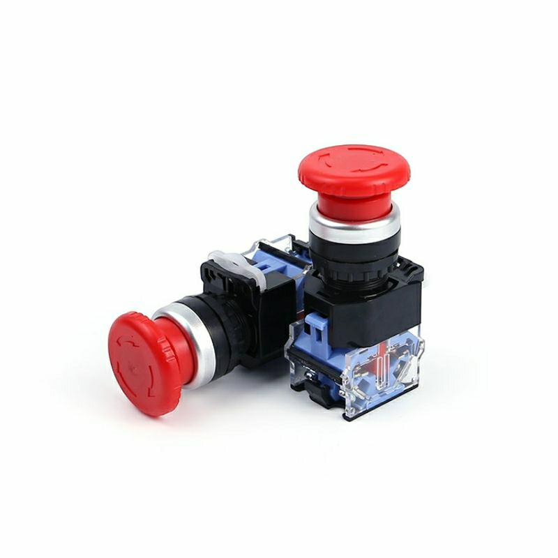 Emergency stop D22 on off NO NC New Item Mechanical Switch | Shopee ...