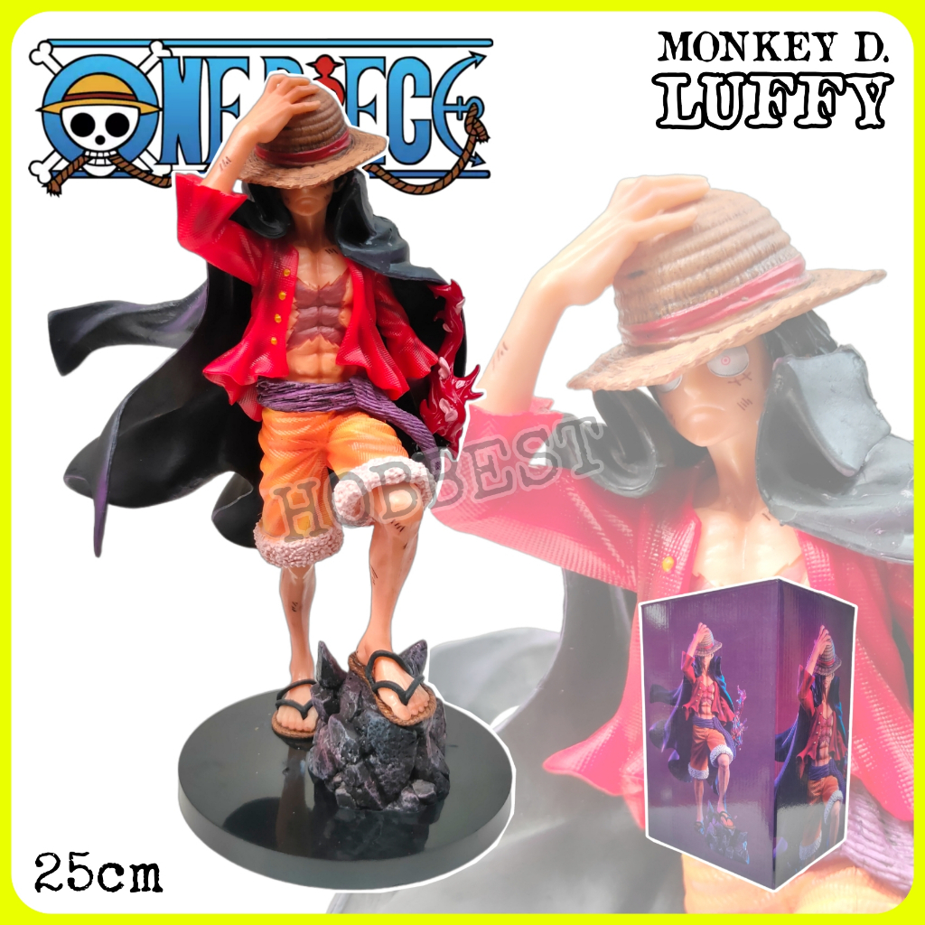 One PIECE Action Figure: MONKEY D. Luffy The NEW YONKOU - Wano Battle ...
