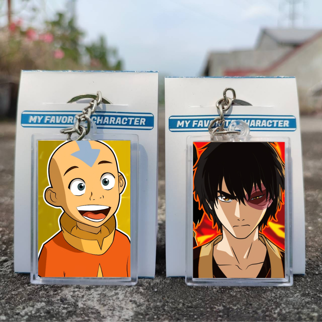 GANTUNGAN Keychain Anime Avatar: The Legend of Aang - Ganci Anime ...