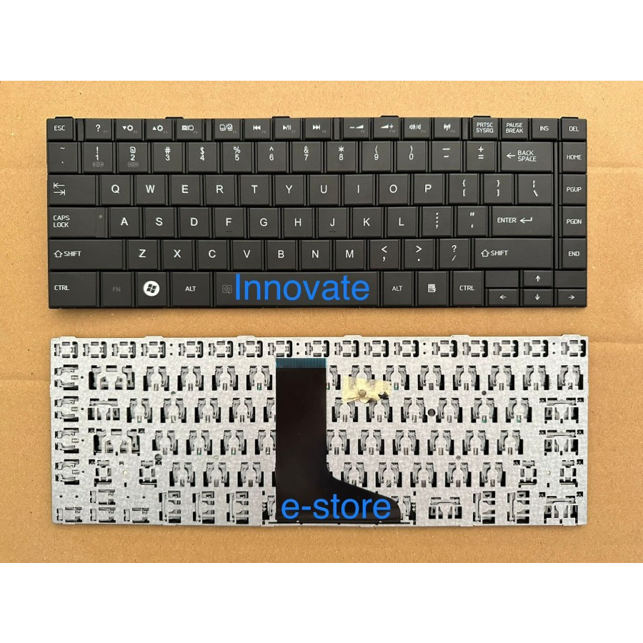 Toshiba satellite c800 c800D C840 C840D laptop keyboard | Shopee Malaysia