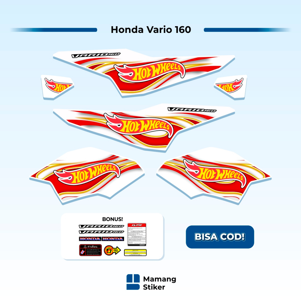 Striping Honda Vario 160 Years 2022 Variation HOTWHEELS (18) Custom ...