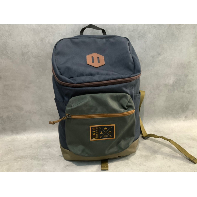 Preloved EIGER Backpack (NAVY) | Shopee Malaysia