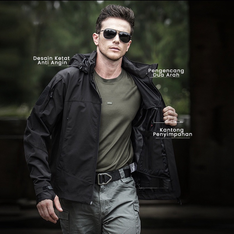 Original TAD Tactical Jacket (Waterproof) / Waterproof Jacket / Warm ...
