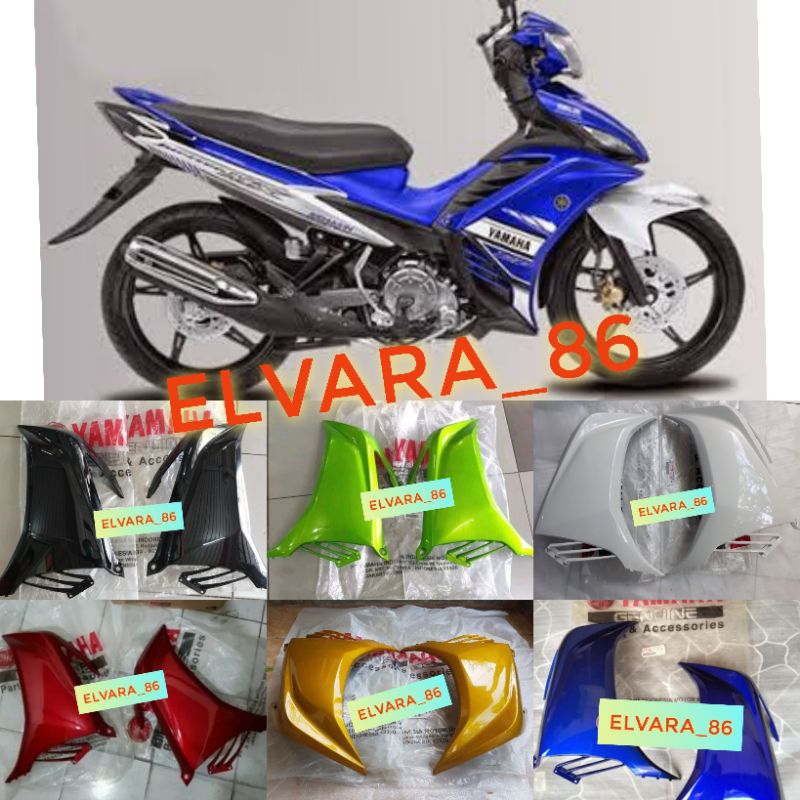 Yamaha Jupiter MX New NJMX Original right and left wing Legshield ...