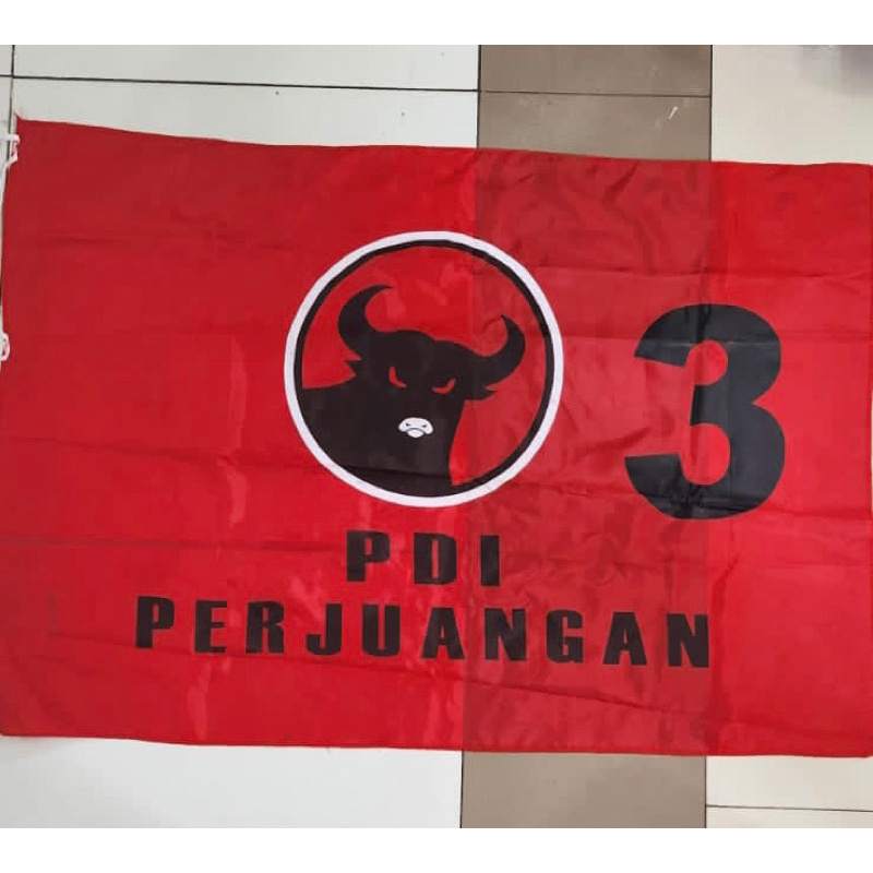 Pdip Party Flag 60x90 (100Pcs) | Shopee Malaysia
