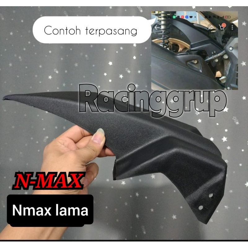 Old and new Yamaha Nmax Rear Under Fender - Old and new Nmax Hugger ...