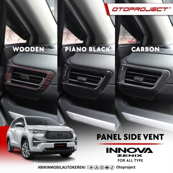 Panel Side Air Vent AC R/L All New Innova Zenix 2022-2023 Otoproject ...