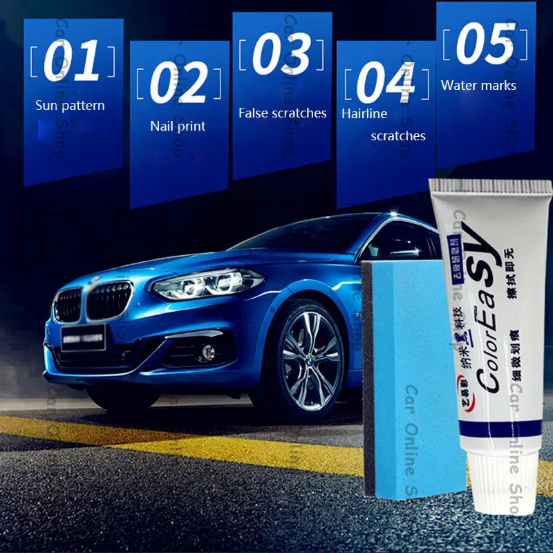 Body Compound Car Smooth Scratches Remover Polish Wax Compound | Shopee ...