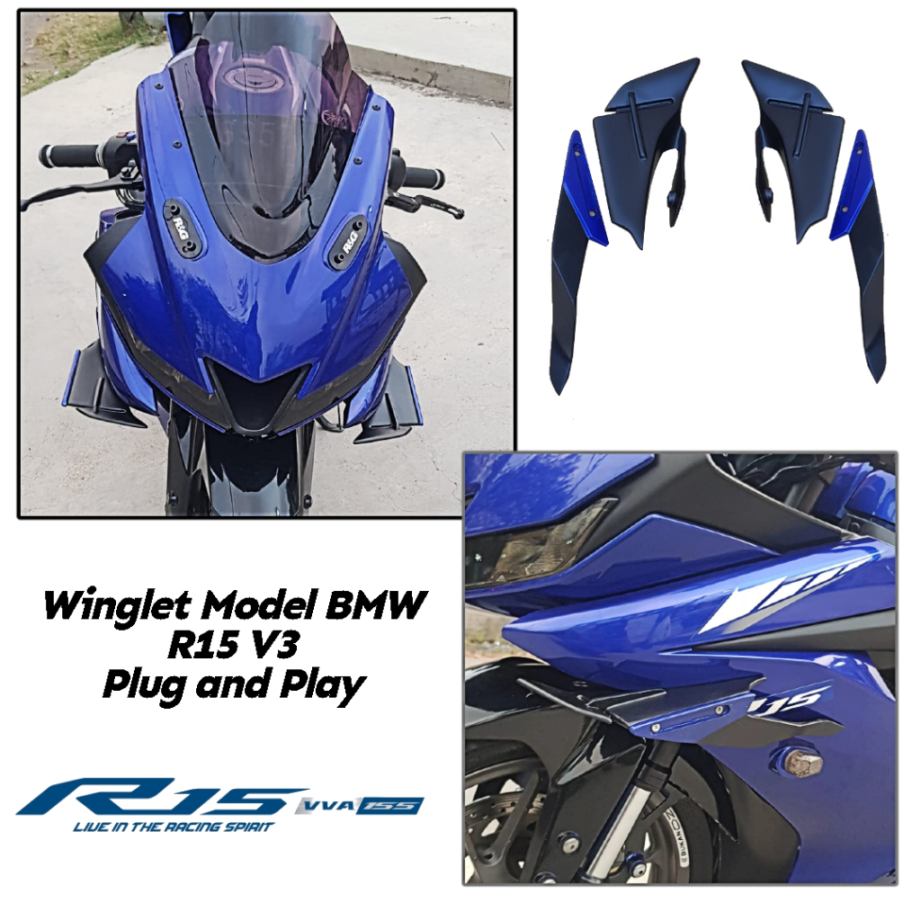 Side Winglet R15 V3 BMW Model | Shopee Malaysia