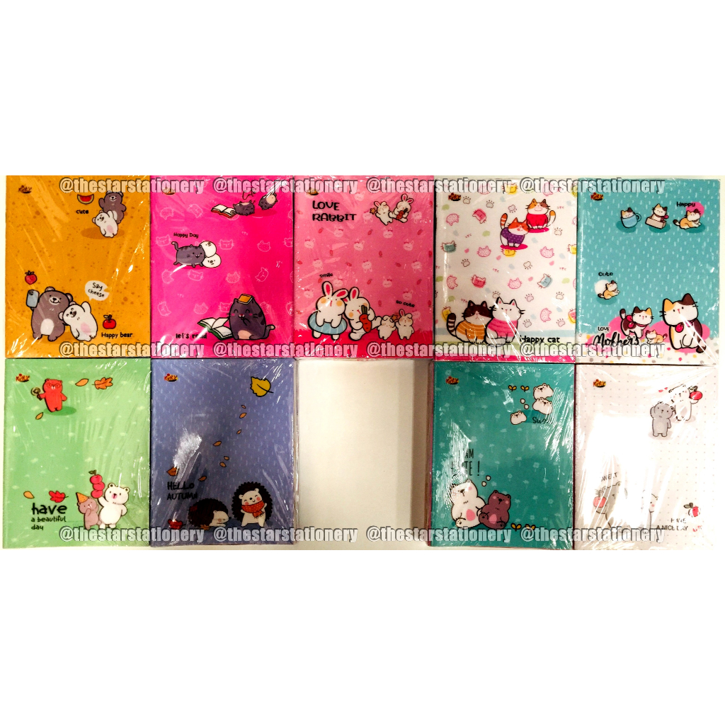 (1 Pack contains 10 Books) KIKY X-File Writing Book 56 Color Lines ...