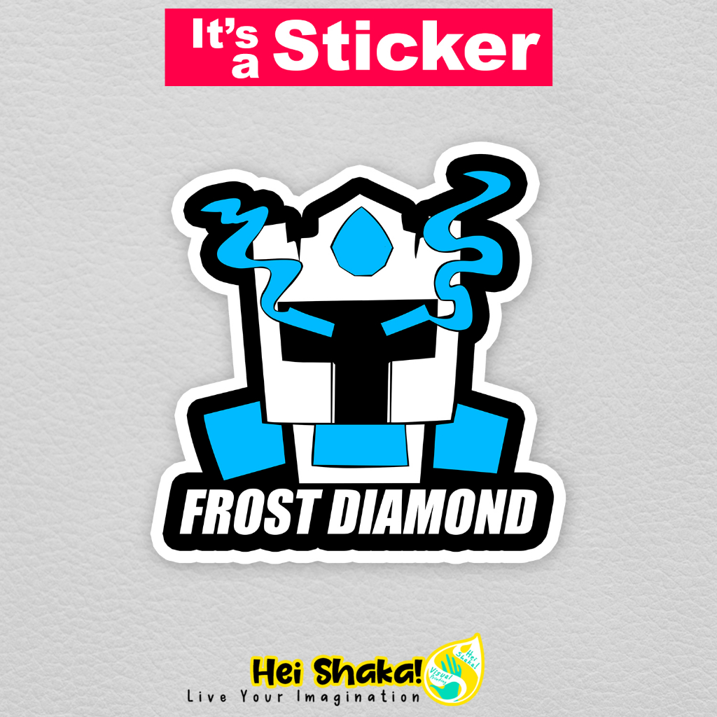 Frost Diamond Sticker Waterproof Unit | Shopee Malaysia