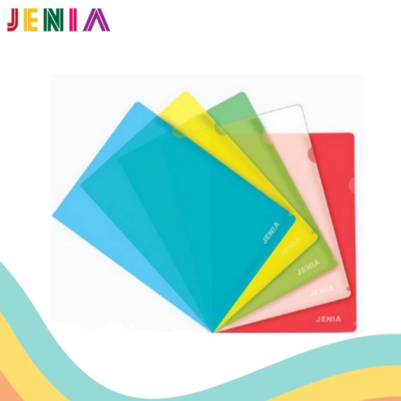 Folio Size Plastic Map (1Pcs)/Plastic Map L Jenia F4/folio Document Map ...