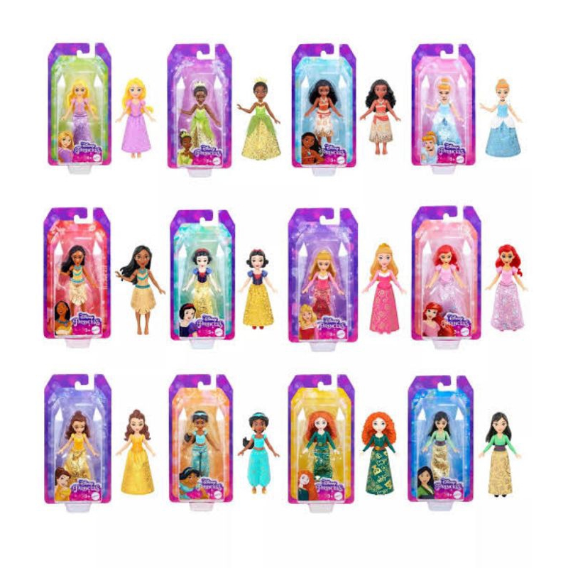 Mattel Disney Princess Core Small Doll - Unit | Shopee Malaysia