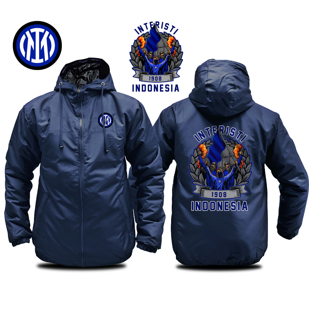 Ultras Interisti Inter Parachute Semi WF Jacket Men's Football Jacket ...