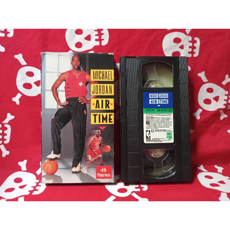 Michael Jordan Air Time VHS Cassette | Shopee Malaysia