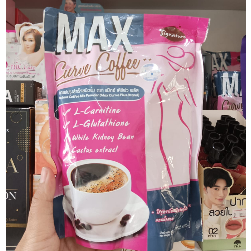 Max Curve Coffee contains 10 original thai sachets | Shopee Malaysia