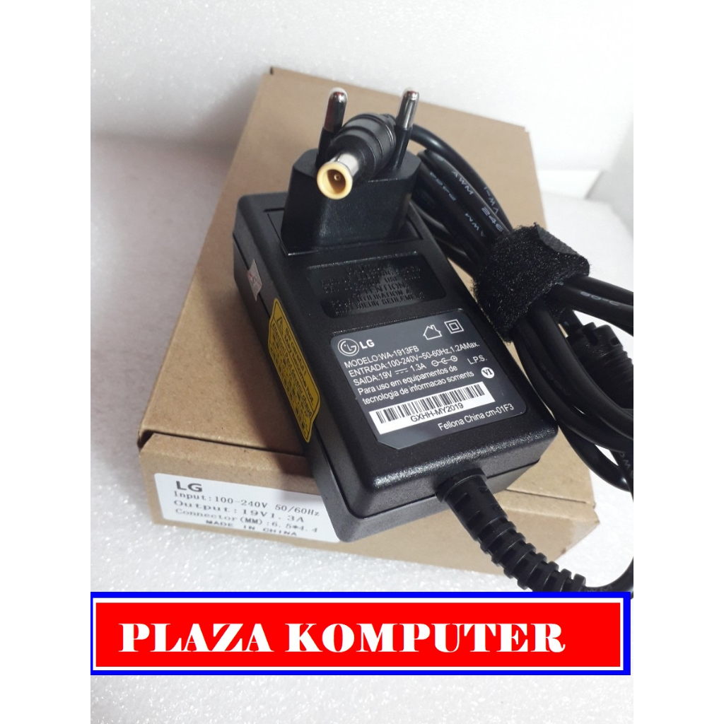 Lg Adapter - LCD LED Monitor LG 19V-1.3A E1942C-BN 24EN43V 24EC53V 19EN33T | Shopee Malaysia