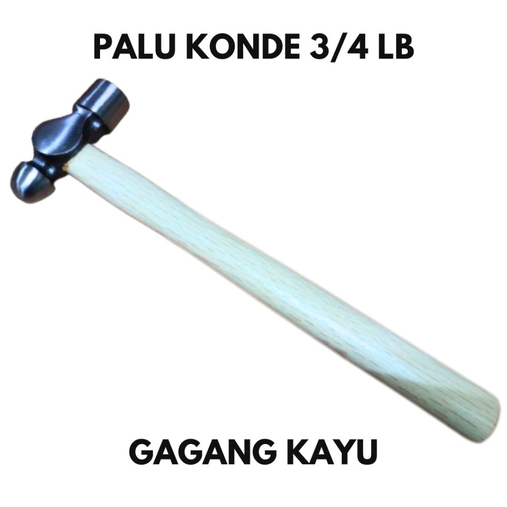 KAYU LOKAL Planet-local Conde Glass Hammer ATL 3/4 lb 3/4lbs Ballpoint ...