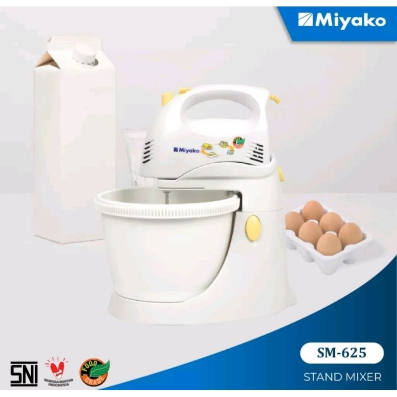Miyako MIXER+BOWL SM625/MIYAKO STAND MIXER SM625 Official Warranty ...