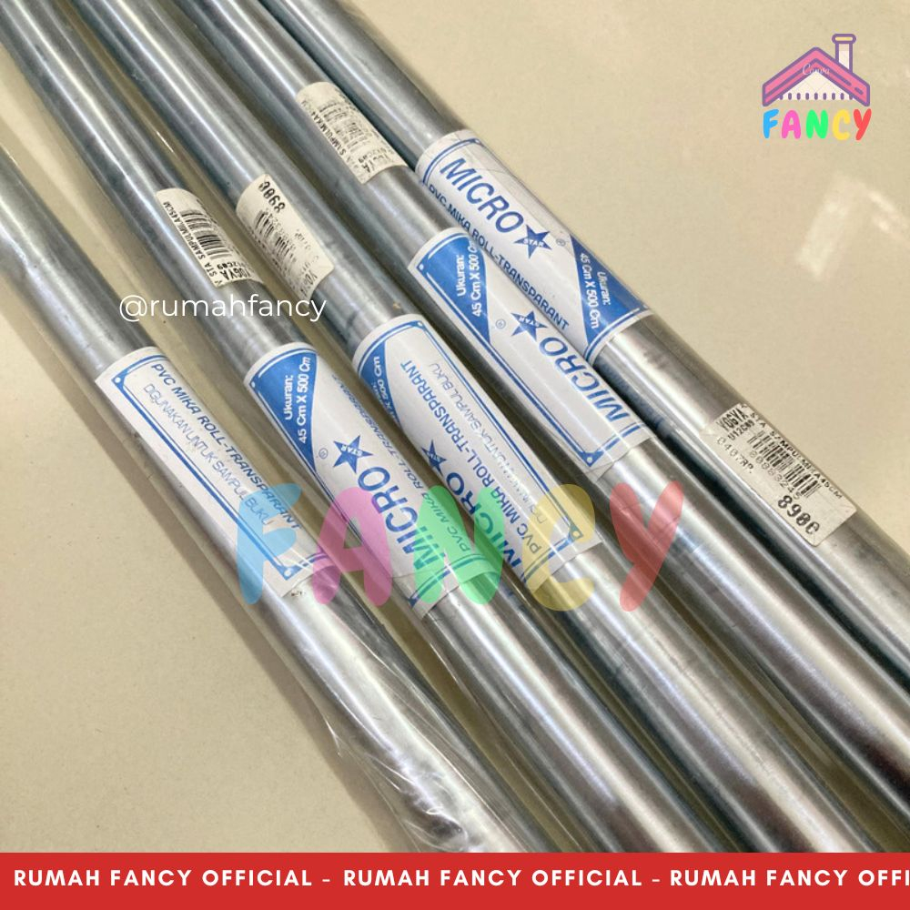 [1Roll] Mica Roll Plastic Cover/Roll Cover/Book Cover 45CM | Shopee ...