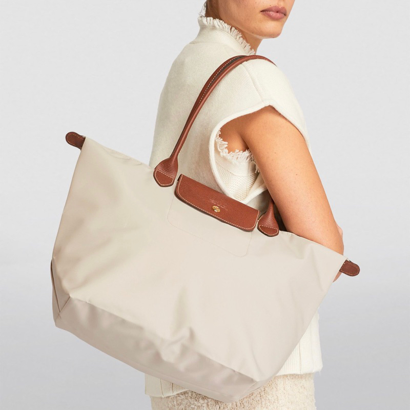 Original Long*champ Le Pliage Original Shoulder Tote Bag Long Handle ...